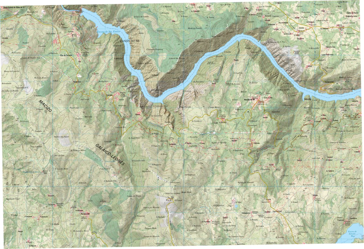 Parada de Sil (0188-4) Map by Instituto Geografico Nacional de Espana ...