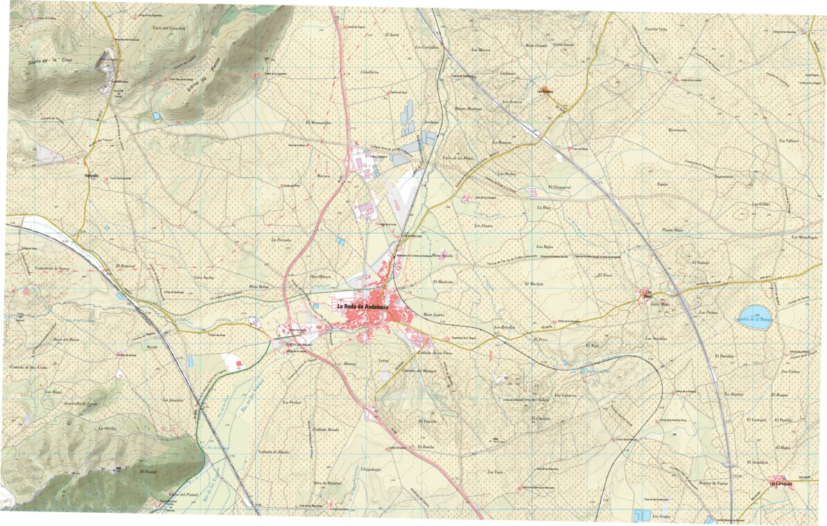 La Roda de Andalucía (1006-3) Map by Instituto Geografico Nacional de ...