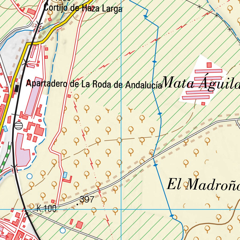 La Roda de Andalucía (1006-3) Map by Instituto Geografico Nacional de ...