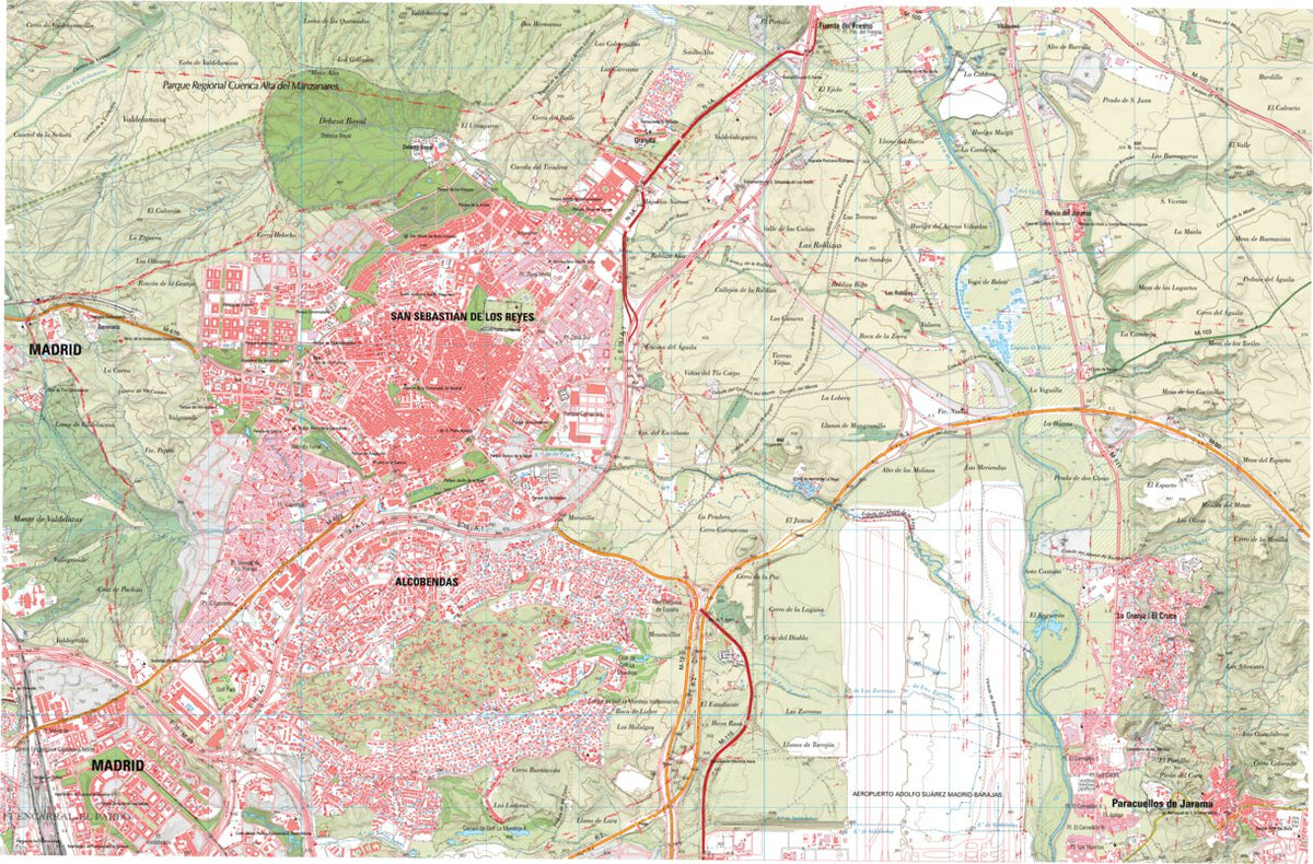 Alcobendas (0534-4) Map by Instituto Geografico Nacional de Espana ...
