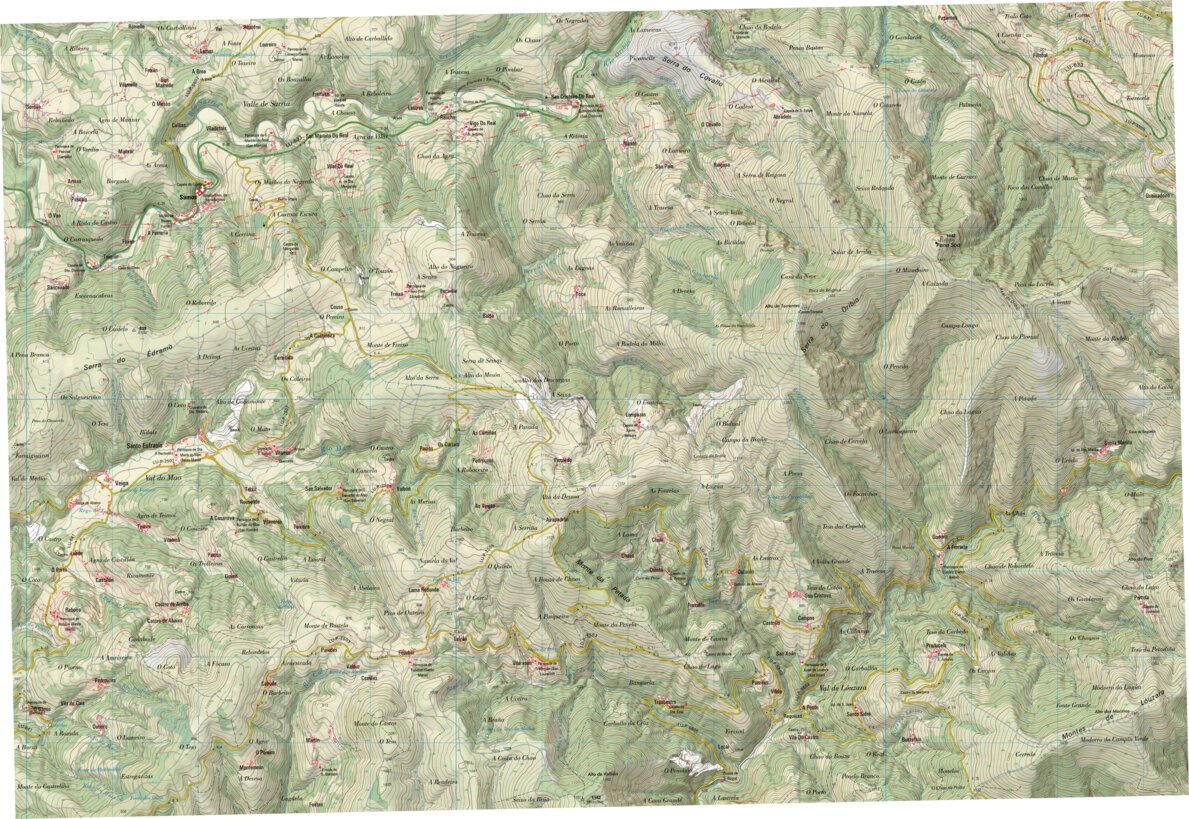 Samos (0124-4) Map by Instituto Geografico Nacional de Espana | Avenza Maps