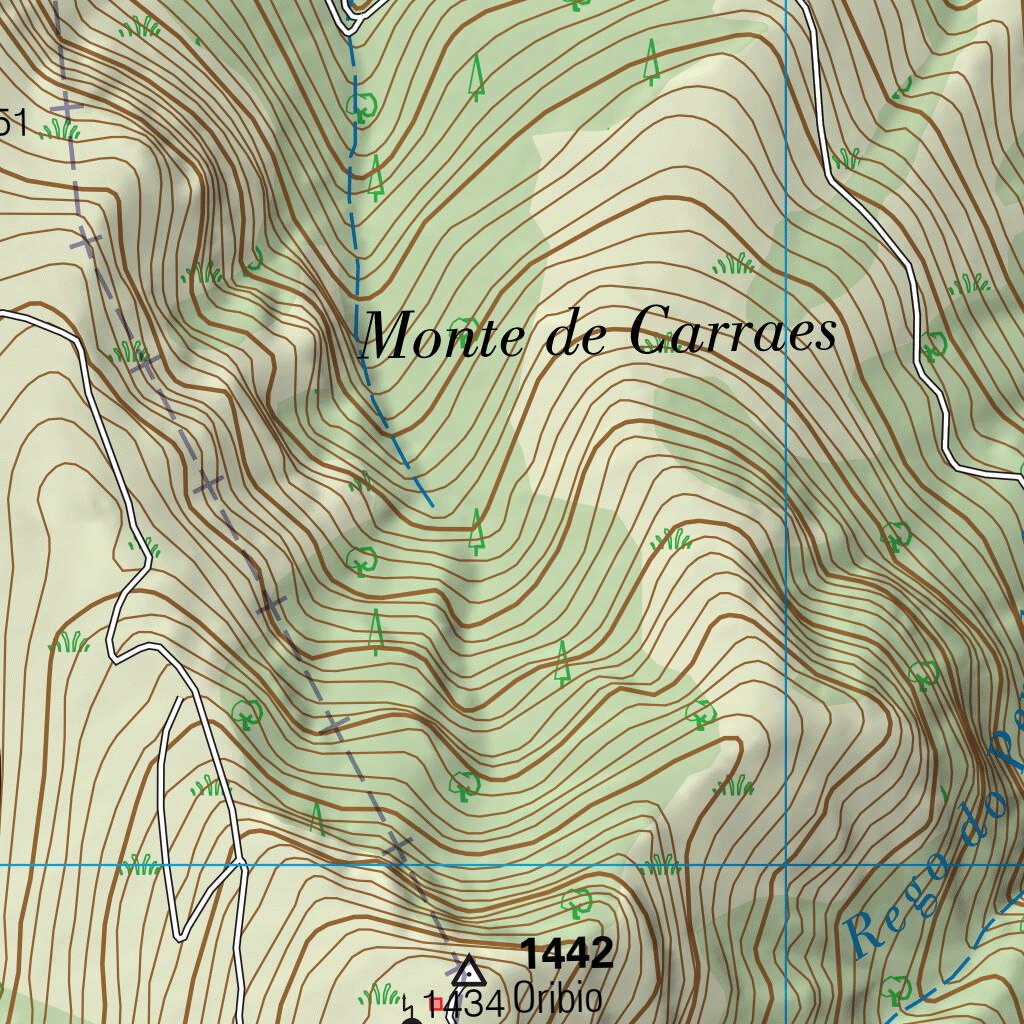 Samos (0124-4) Map by Instituto Geografico Nacional de Espana | Avenza Maps