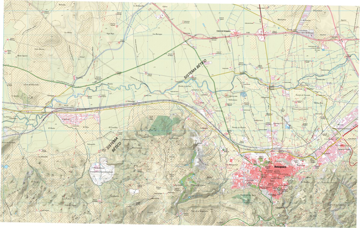 Antequera (1023-4) Map by Instituto Geografico Nacional de Espana ...