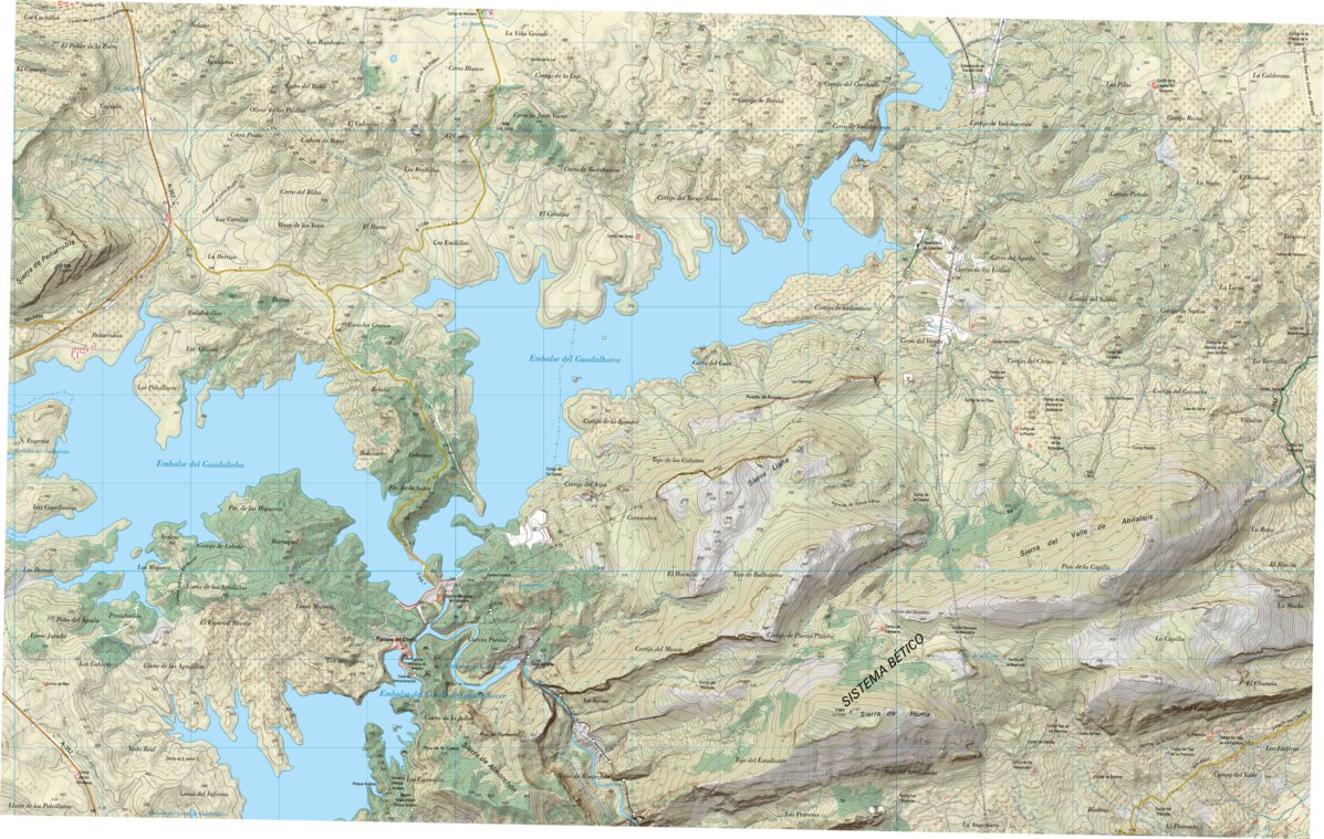 Pantano del Chorro (1038-1) Map by Instituto Geografico Nacional de ...