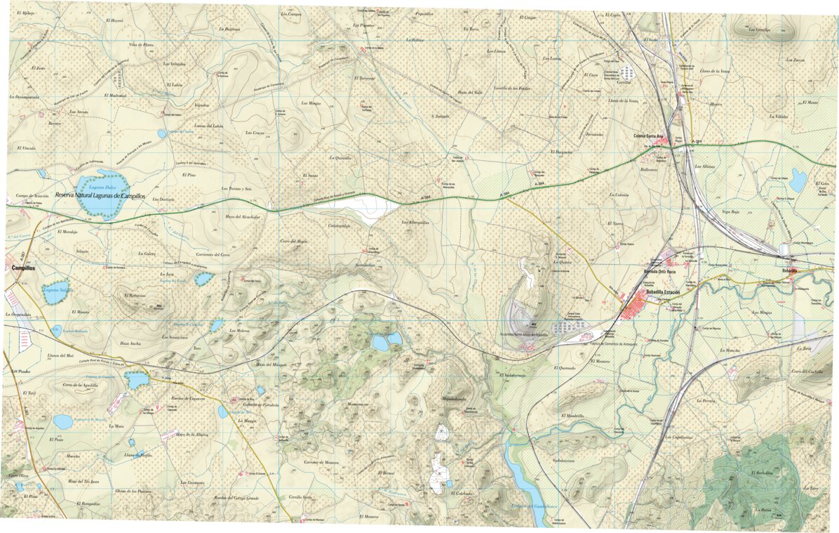 Bobadilla-Estación (1023-3) Map by Instituto Geografico Nacional de ...