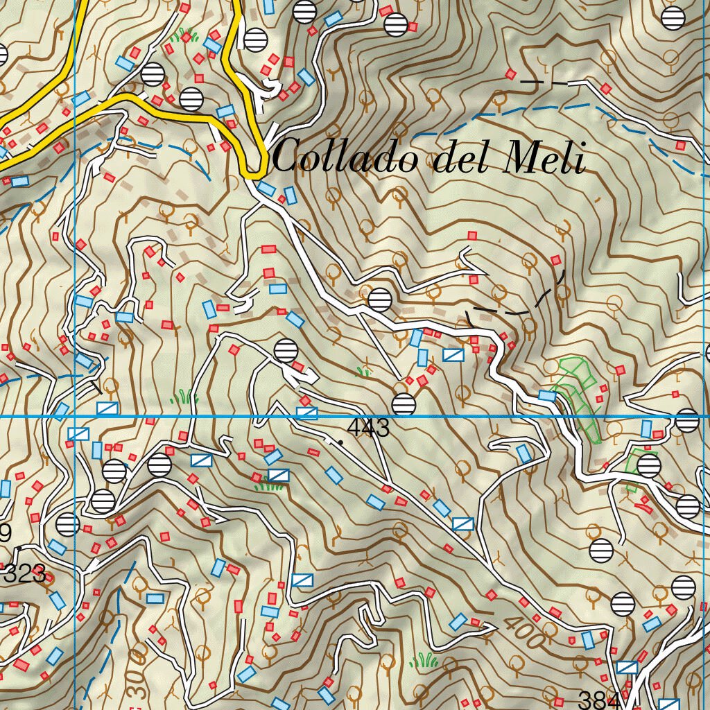 Torrox (1054-2) Map by Instituto Geografico Nacional de Espana | Avenza ...