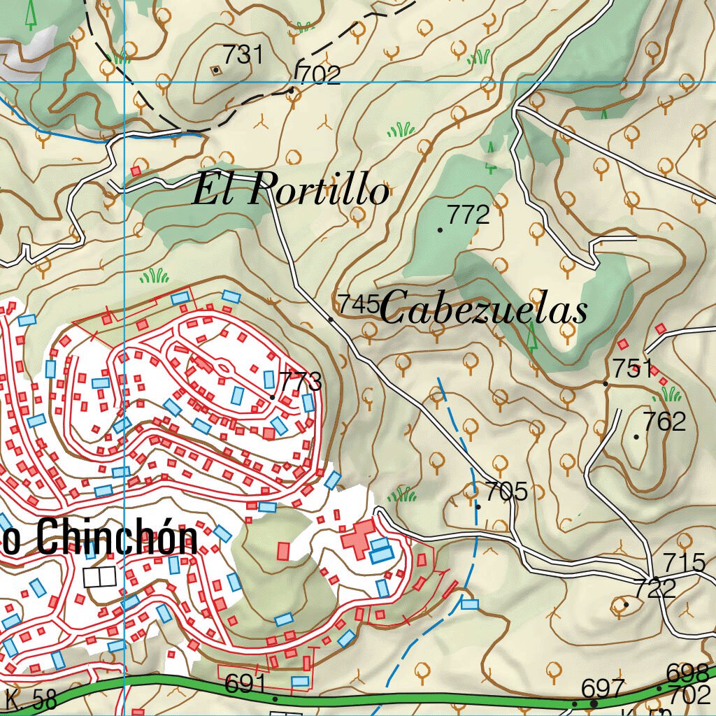 Chinchón (0606-1) Map by Instituto Geografico Nacional de Espana ...