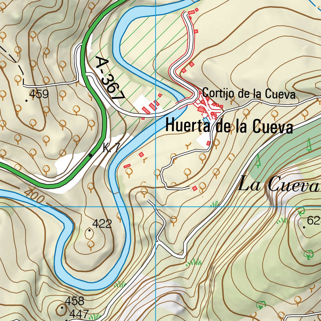 Teba (1037-2) Map by Instituto Geografico Nacional de Espana | Avenza Maps