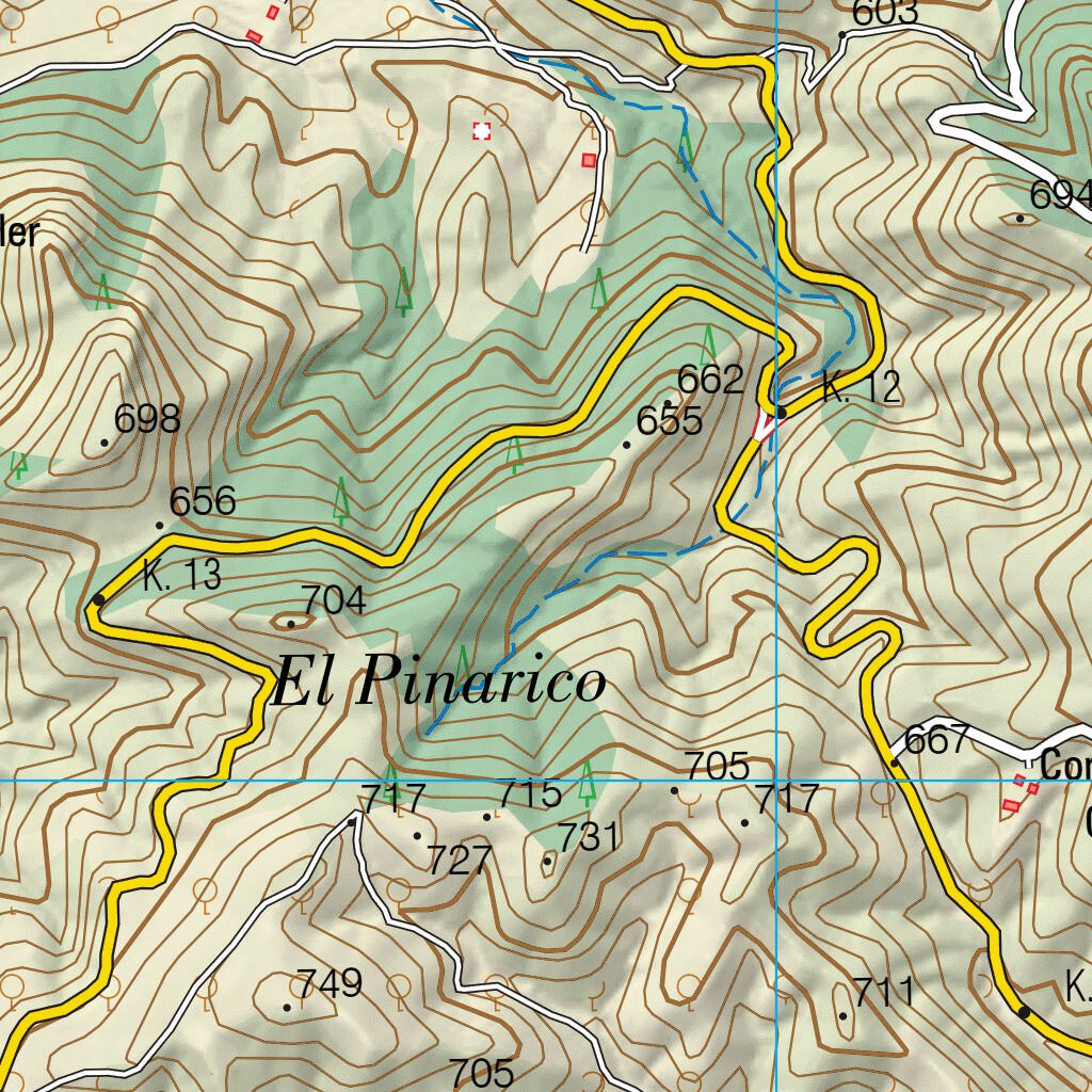 Campo López (0975-2) Map by Instituto Geografico Nacional de Espana ...