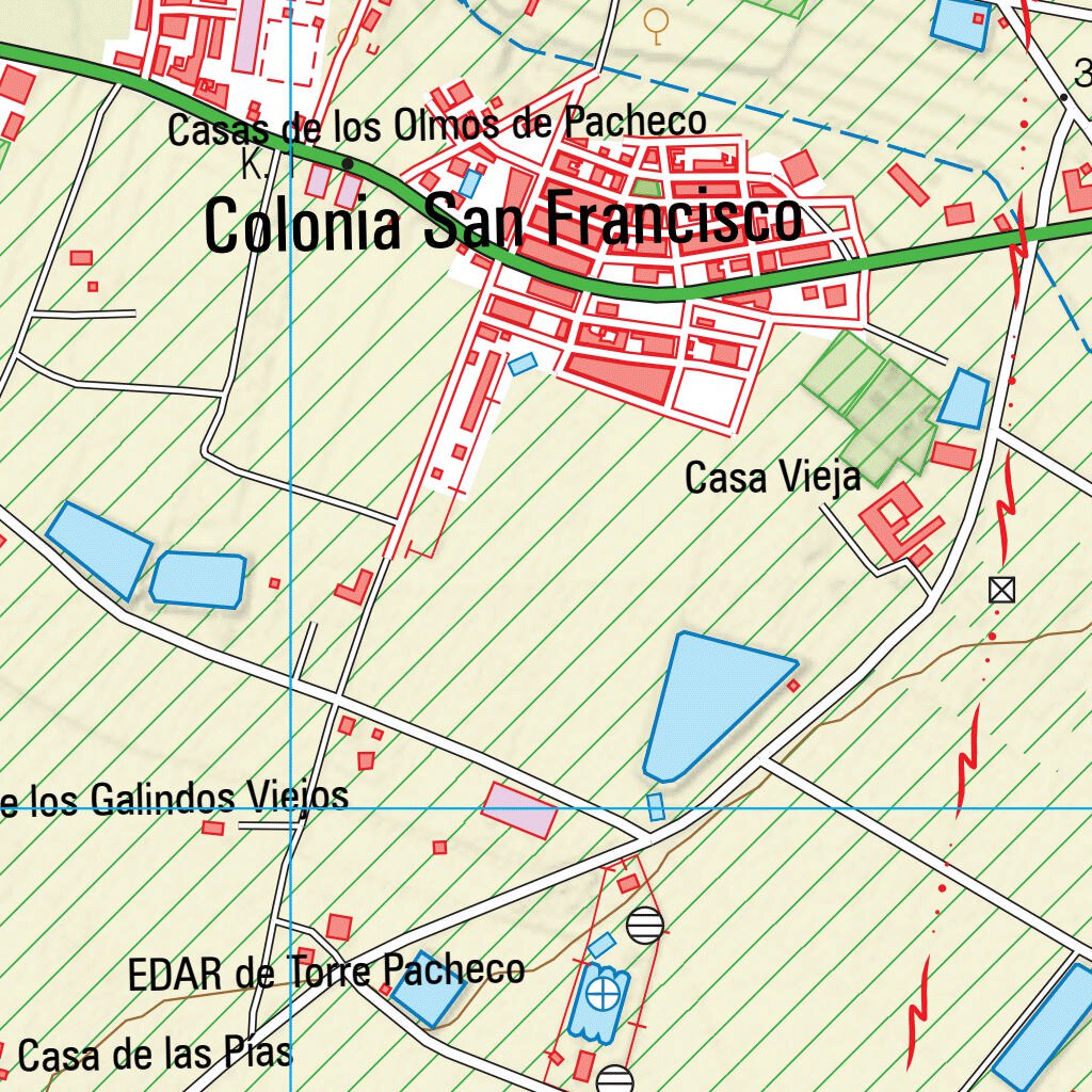 Torre-Pacheco (0955-4) Map by Instituto Geografico Nacional de Espana ...