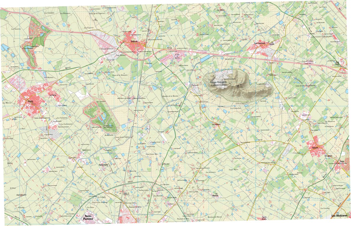 Roldán (0955-2) Map by Instituto Geografico Nacional de Espana | Avenza ...