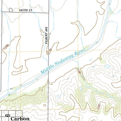 Carbon, IA (2018, 24000-Scale) Map by United States Geological Survey ...