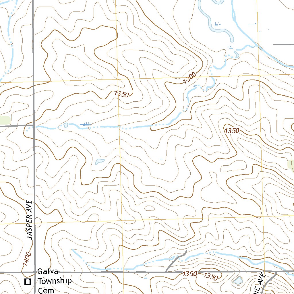 Galva, IA (2018, 24000-Scale) Map by United States Geological Survey ...