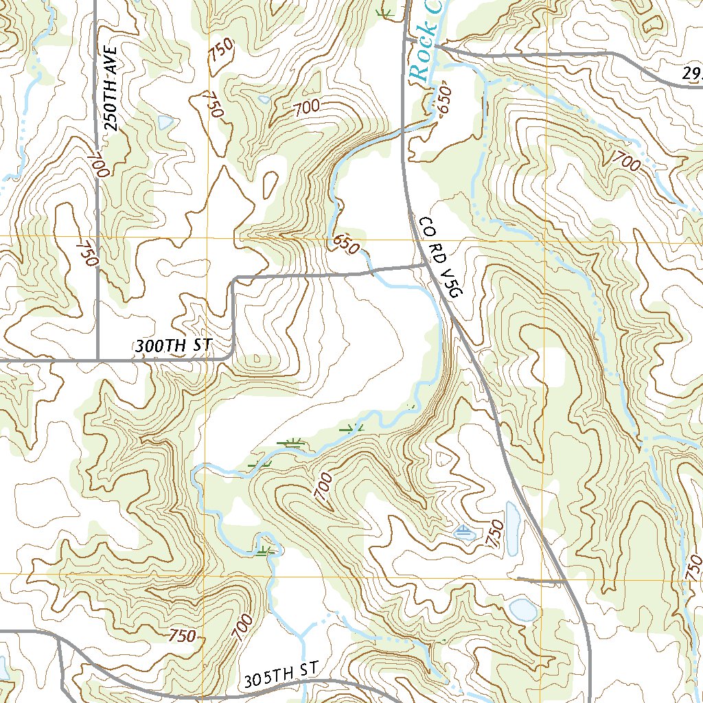 Ollie, IA (2018, 24000-Scale) Map by United States Geological Survey ...