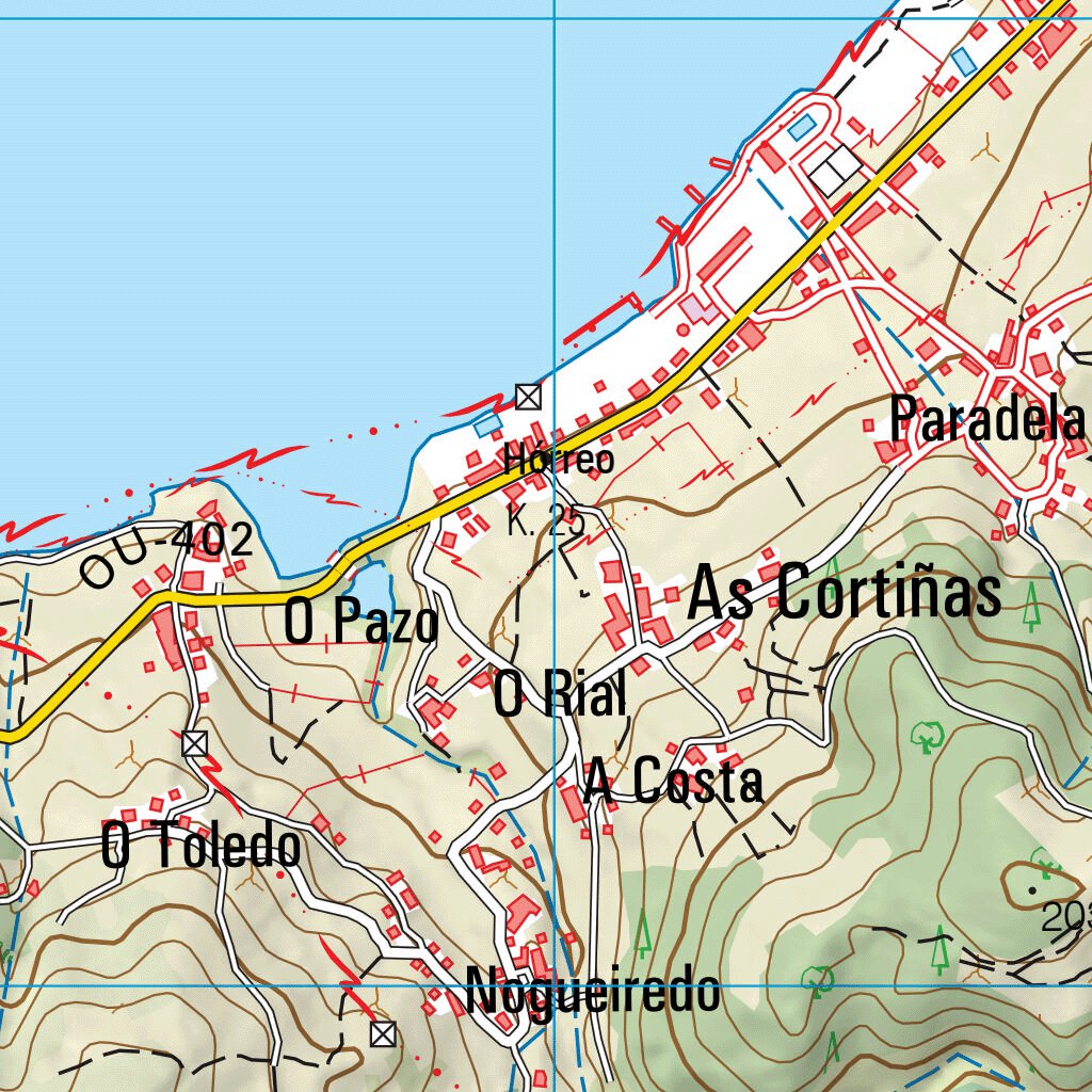 Ribadavia (0225-1) Map by Instituto Geografico Nacional de Espana ...