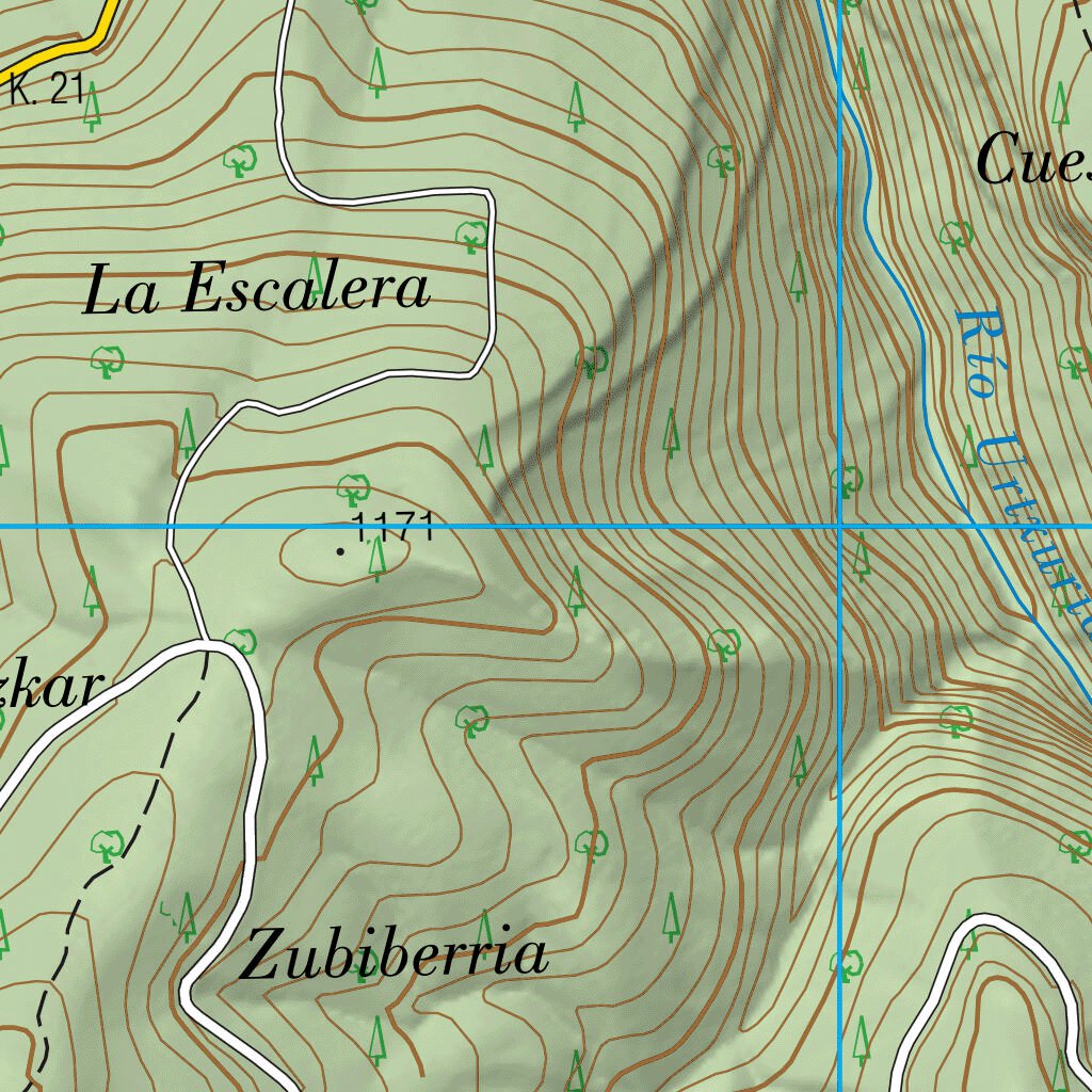 Irati (0117-1) Map by Instituto Geografico Nacional de Espana | Avenza Maps