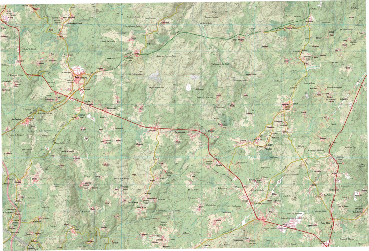Cea (0187-2) Map by Instituto Geografico Nacional de Espana | Avenza Maps