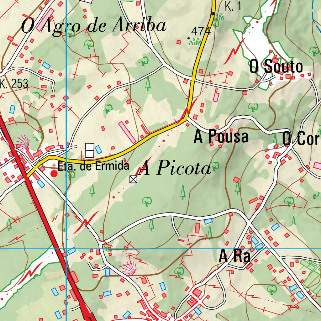 Cea (0187-2) Map by Instituto Geografico Nacional de Espana | Avenza Maps
