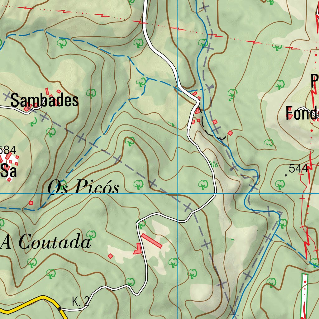 Celanova (0263-2) Map by Instituto Geografico Nacional de Espana ...