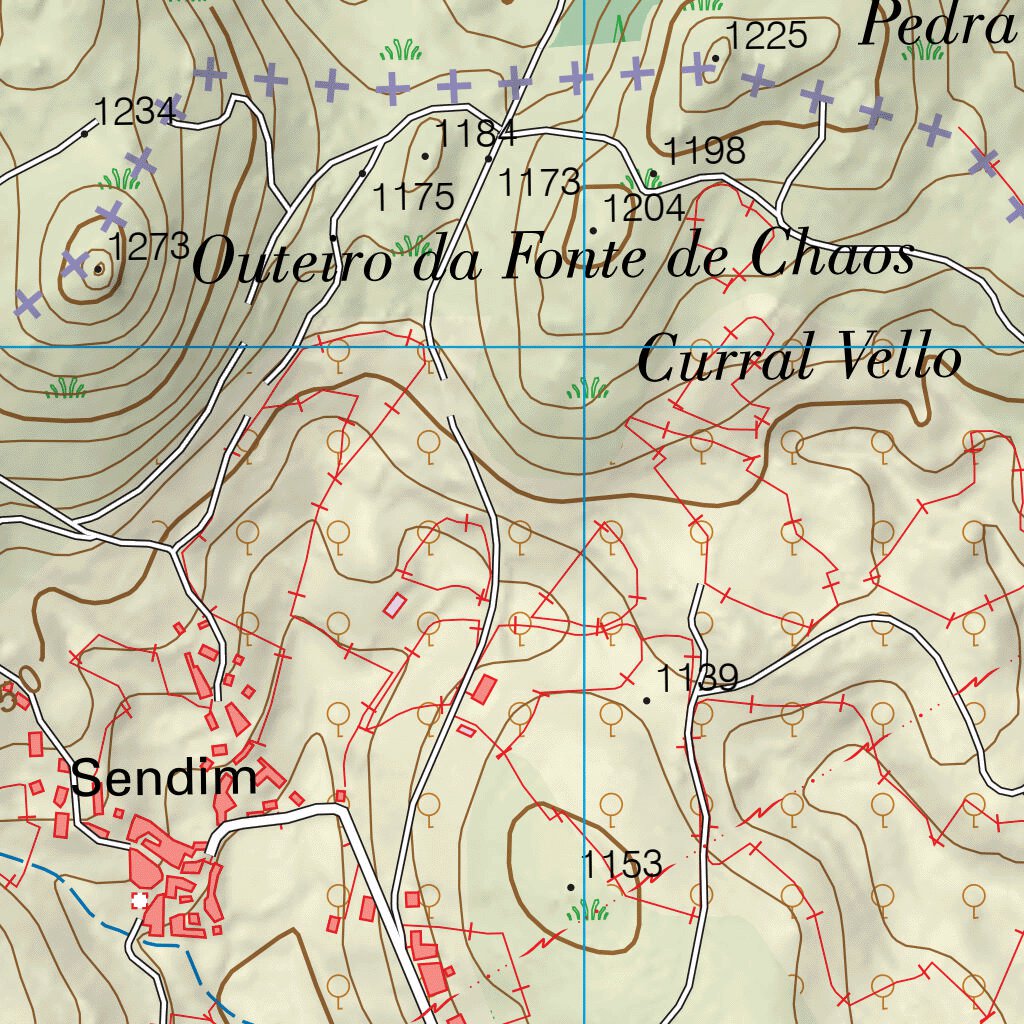 Rubiás dos Mixtos (0302-3) Map by Instituto Geografico Nacional de ...