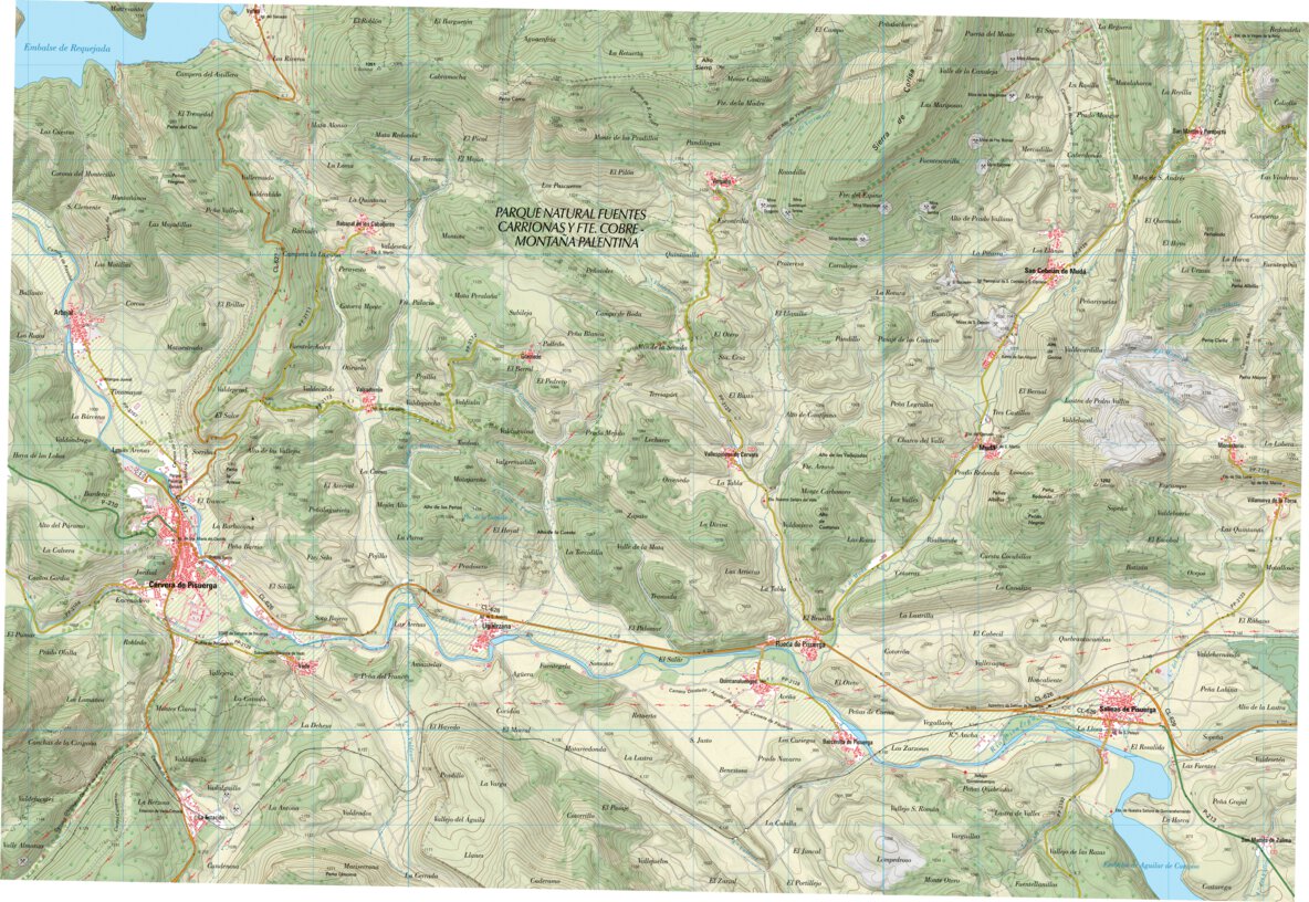 Cervera de Pisuerga (0107-3) Map by Instituto Geografico Nacional de ...