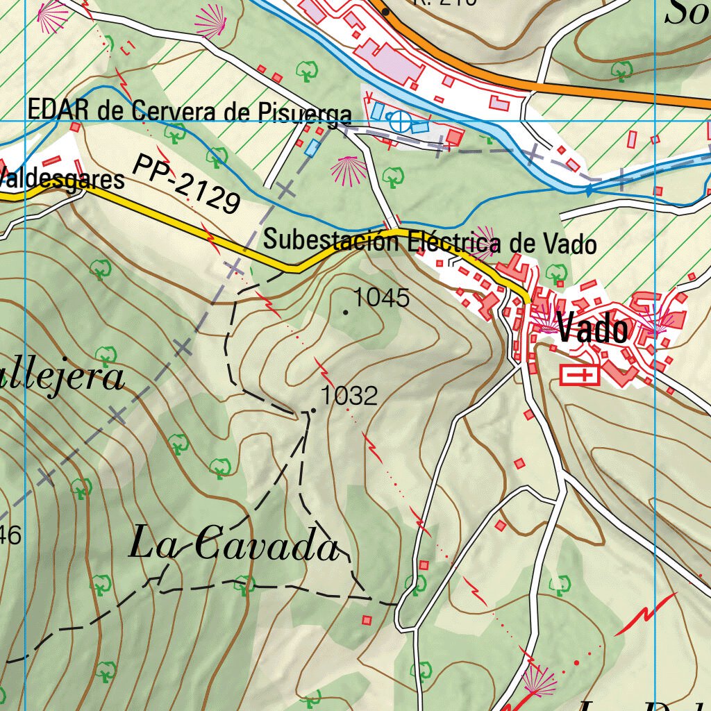 Cervera de Pisuerga (0107-3) Map by Instituto Geografico Nacional de ...