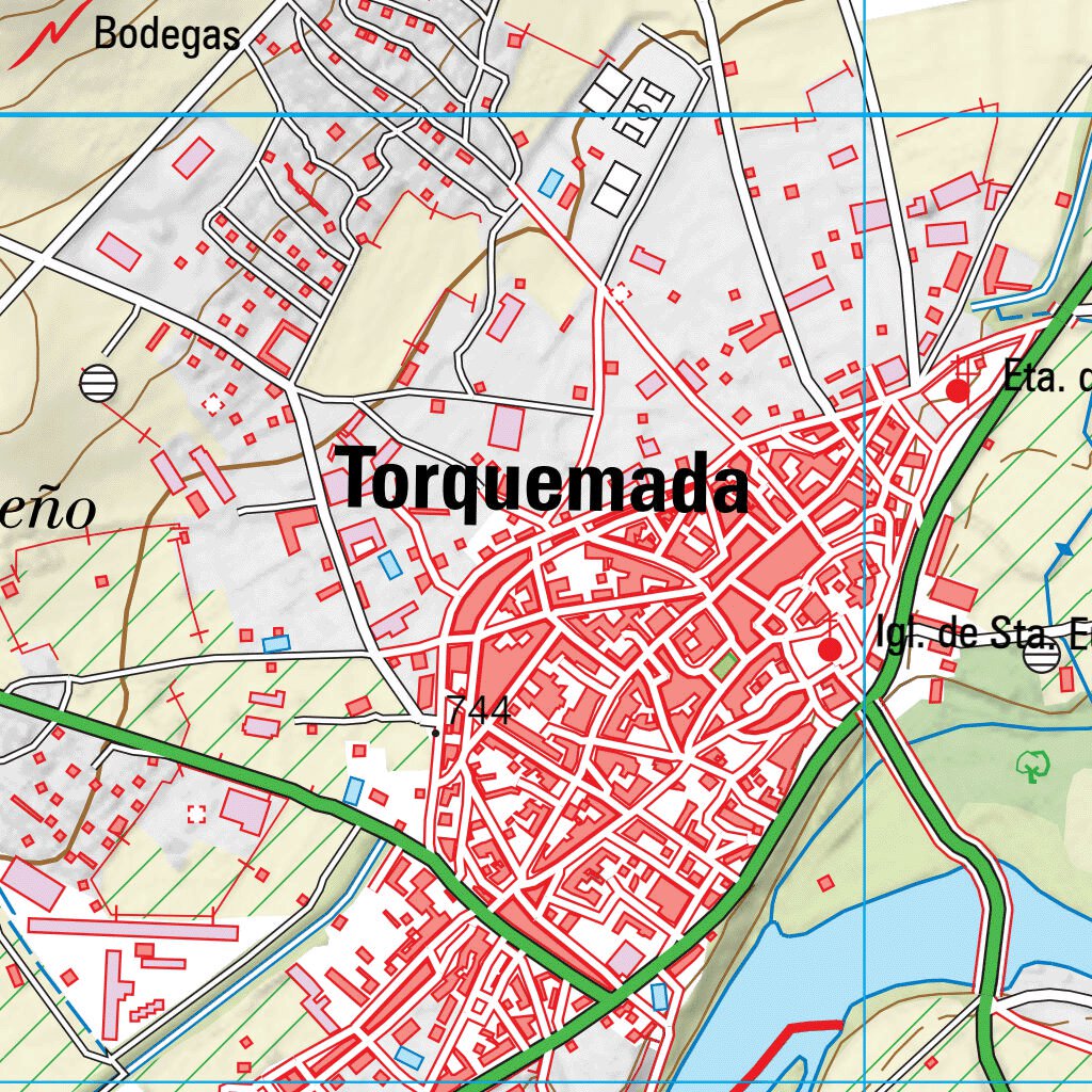 Torquemada (0274-4) Map by Instituto Geografico Nacional de Espana ...