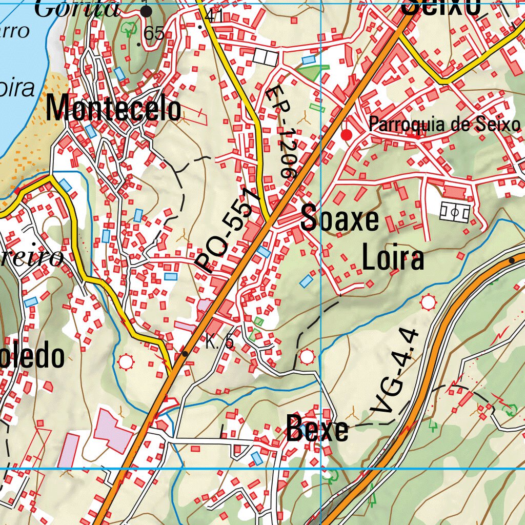 Marín (0185-3) Map by Instituto Geografico Nacional de Espana | Avenza Maps