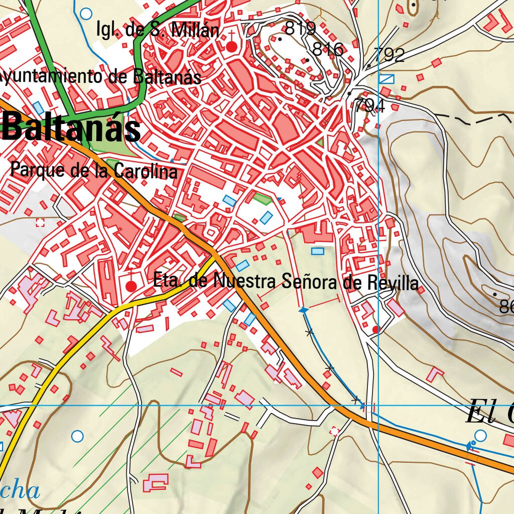 Baltanás (0312-2) Map by Instituto Geografico Nacional de Espana ...