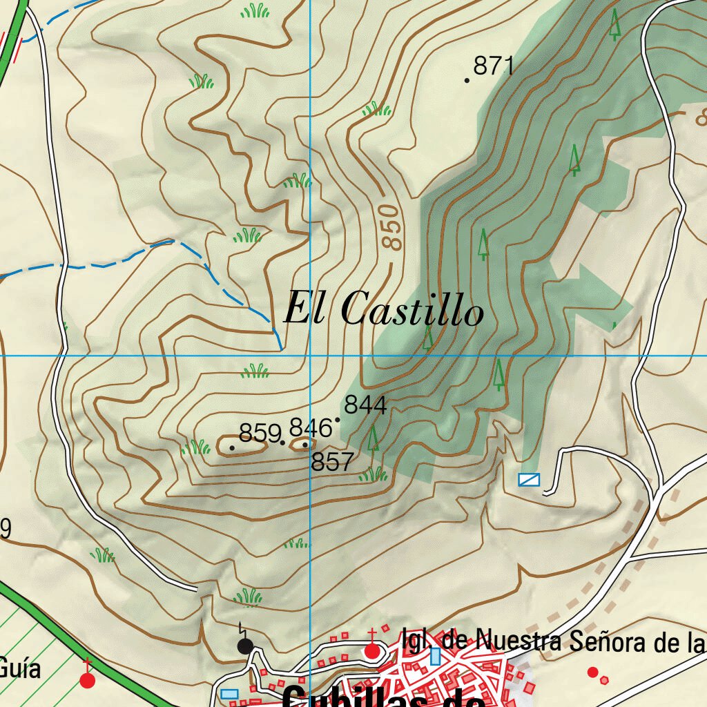 Esguevillas de Esgueva (0344-1) Map by Instituto Geografico Nacional de ...