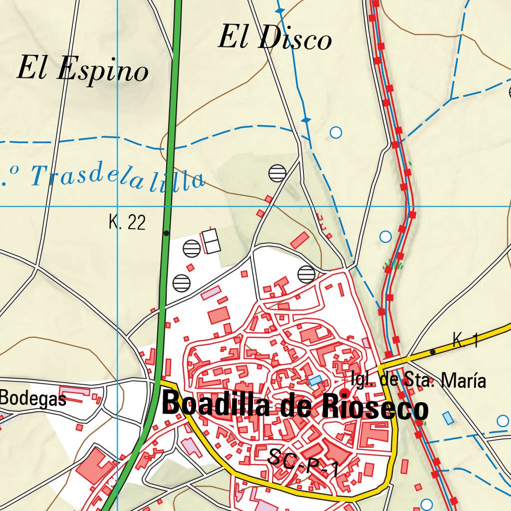Cisneros (0234-4) Map by Instituto Geografico Nacional de Espana ...