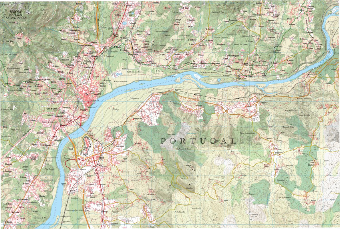 Tui (0261-4) Map by Instituto Geografico Nacional de Espana | Avenza Maps