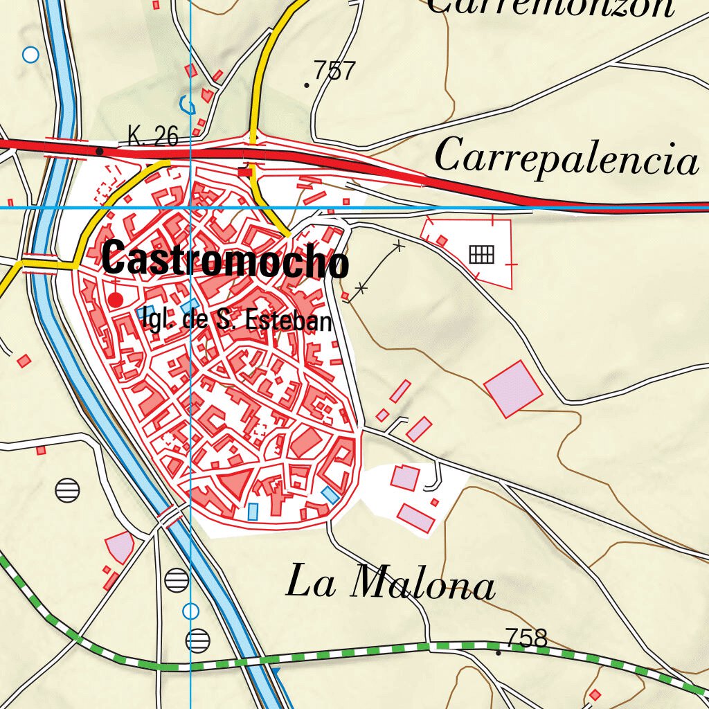 Fuentes de Nava (0273-3) Map by Instituto Geografico Nacional de Espana ...