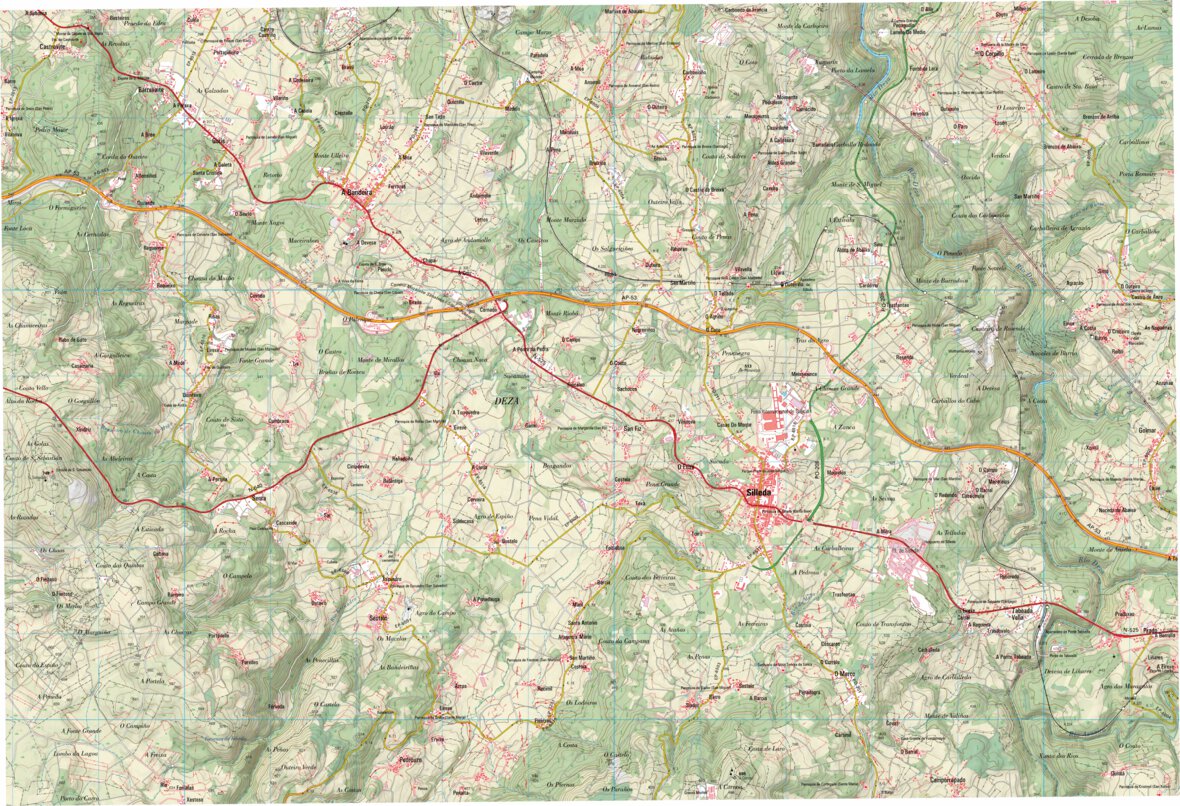 Silleda (0121-4) Map by Instituto Geografico Nacional de Espana ...