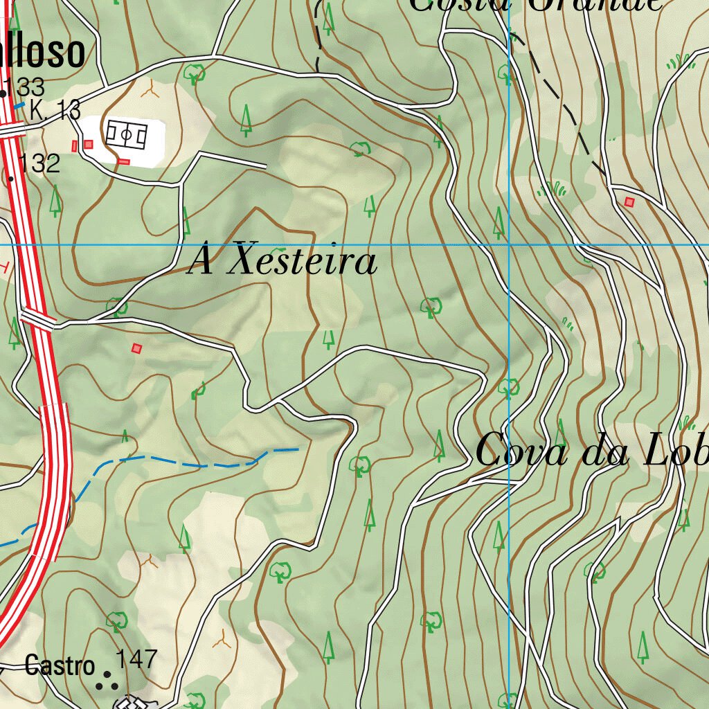 Meaño (0185-1) Map by Instituto Geografico Nacional de Espana | Avenza Maps