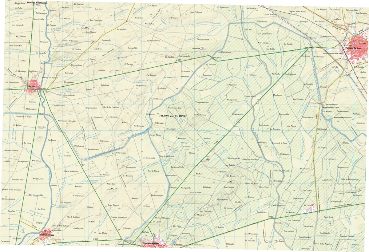 Paredes de Nava (0273-1) Map by Instituto Geografico Nacional de Espana ...