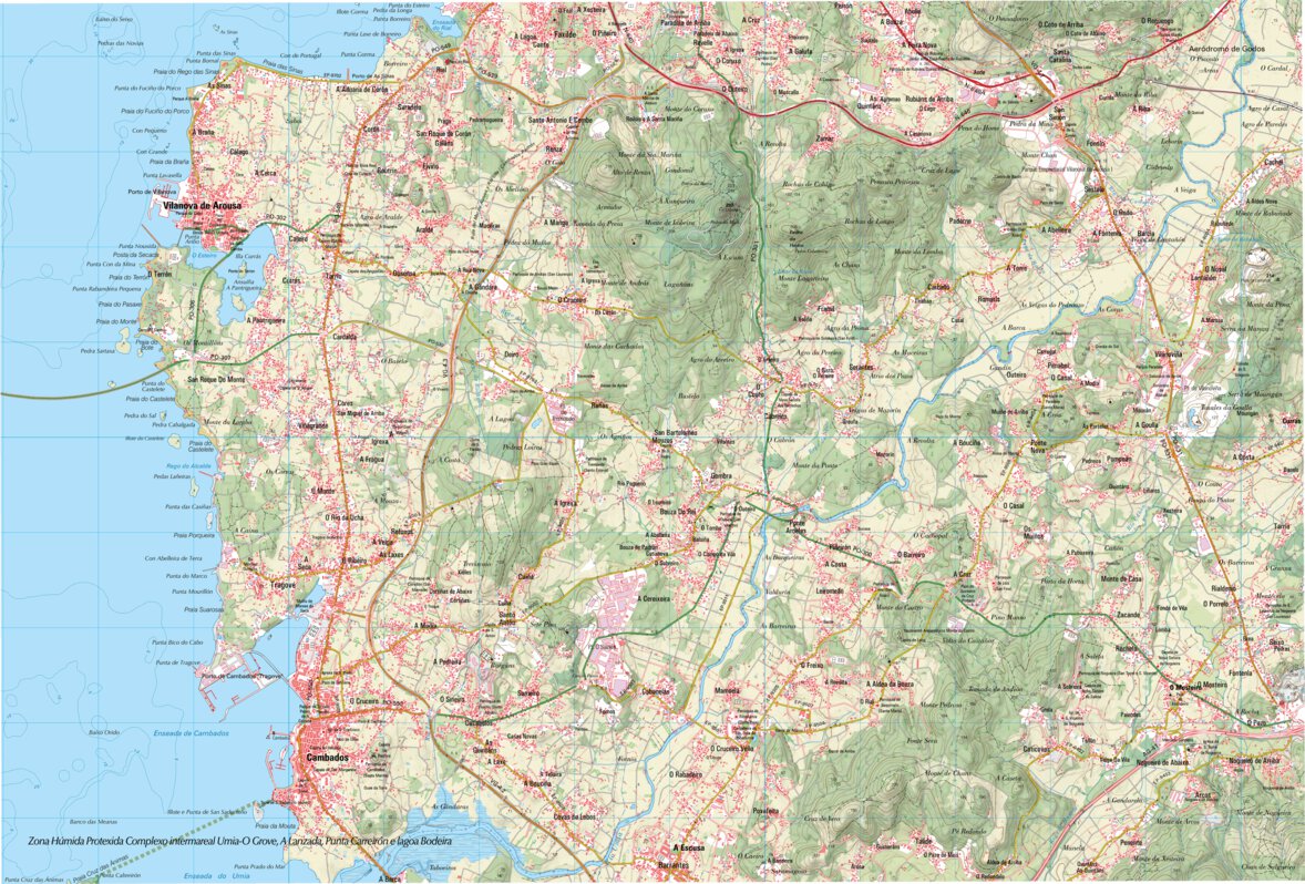 Cambados (0152-3) Map by Instituto Geografico Nacional de Espana ...