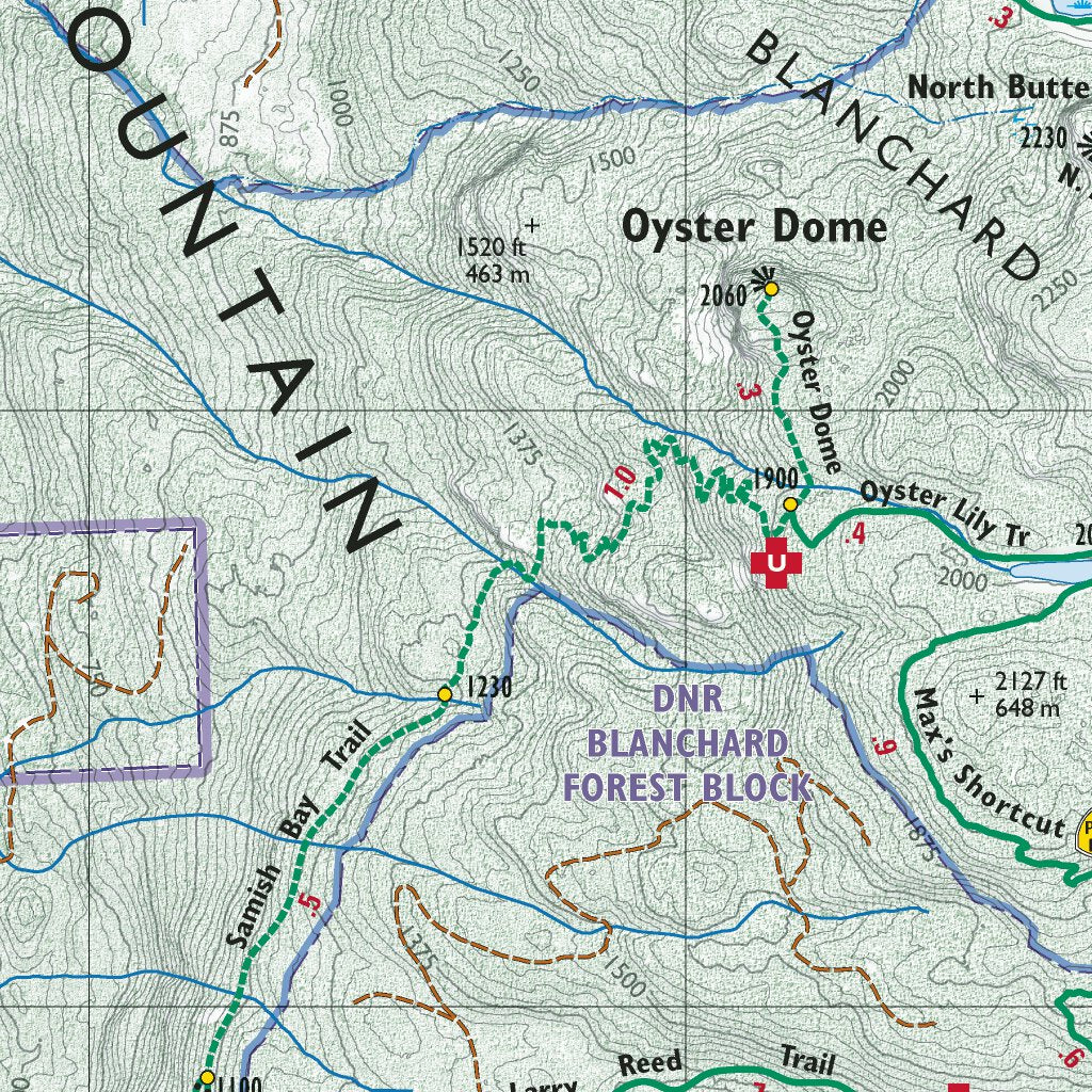 Chuckanut Recreation Area Map by Square One Map Company LLC | Avenza Maps