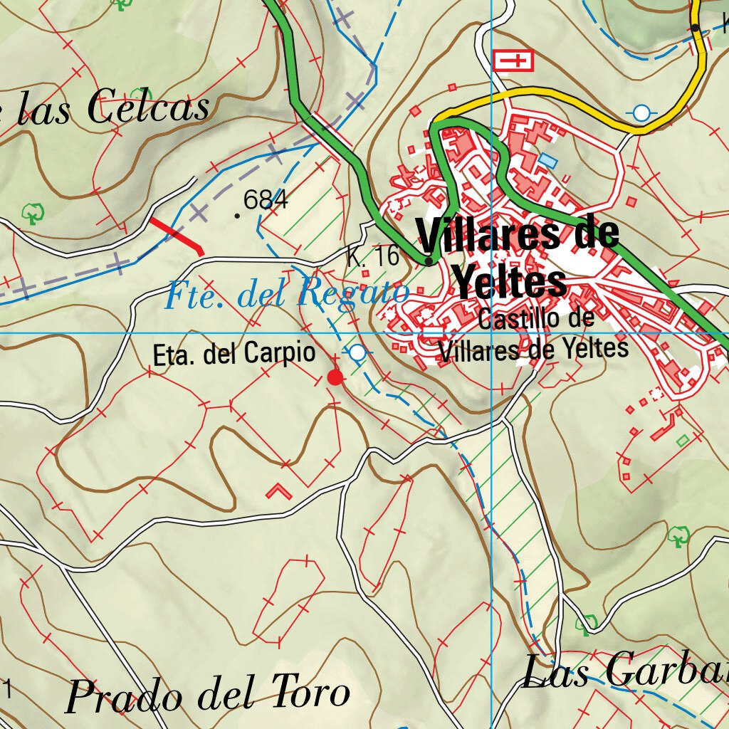 Villavieja de Yeltes (0476-3) Map by Instituto Geografico Nacional de ...