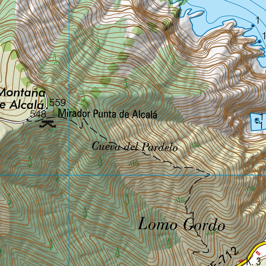 Agulo (1095-1/2) Map by Instituto Geografico Nacional de Espana ...