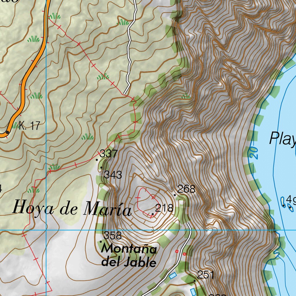 La Restinga (1108-2/1) Map by Instituto Geografico Nacional de Espana ...