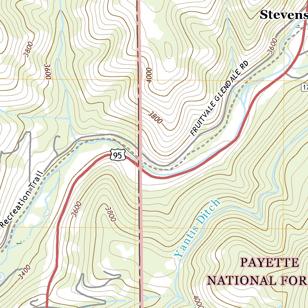 Fruitvale, ID (2020, 24000-Scale) Map by United States Geological ...