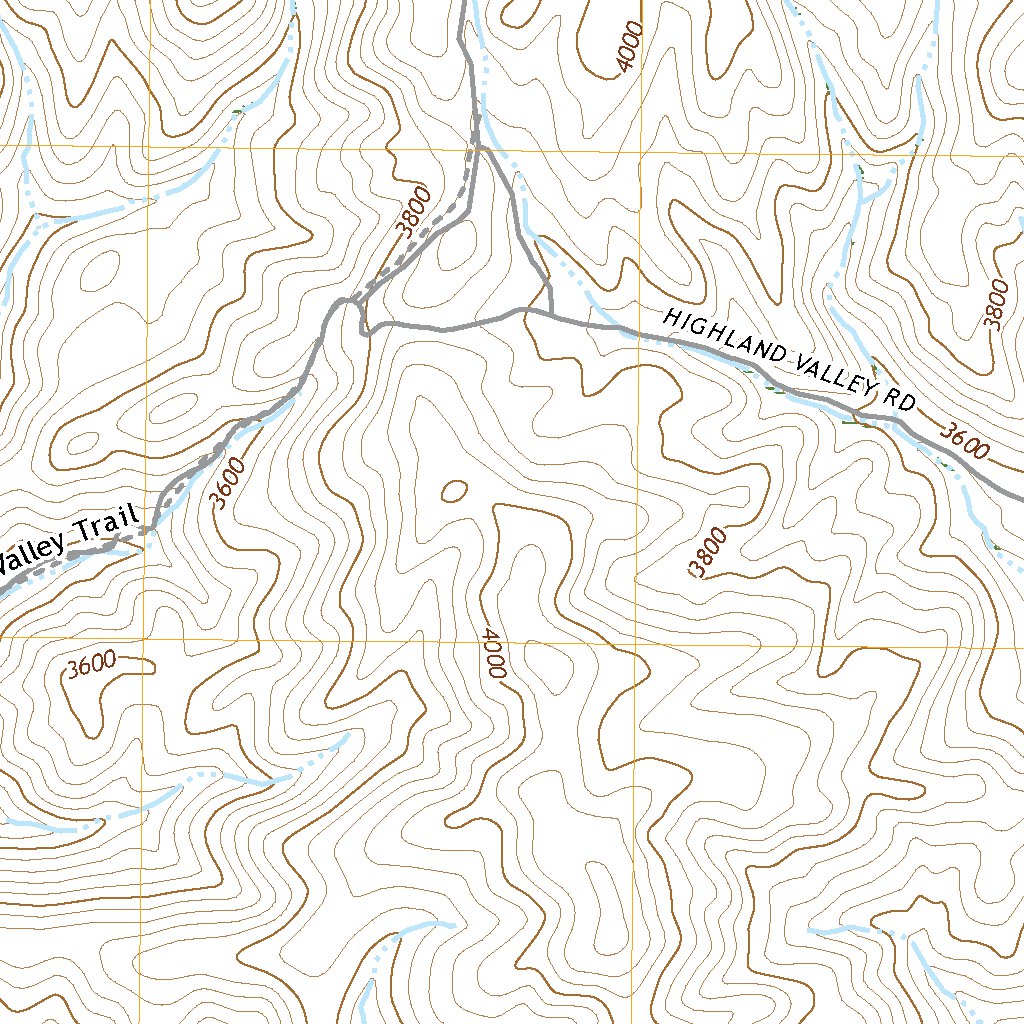 Lucky Peak, ID (2020, 24000-Scale) Map by United States Geological ...