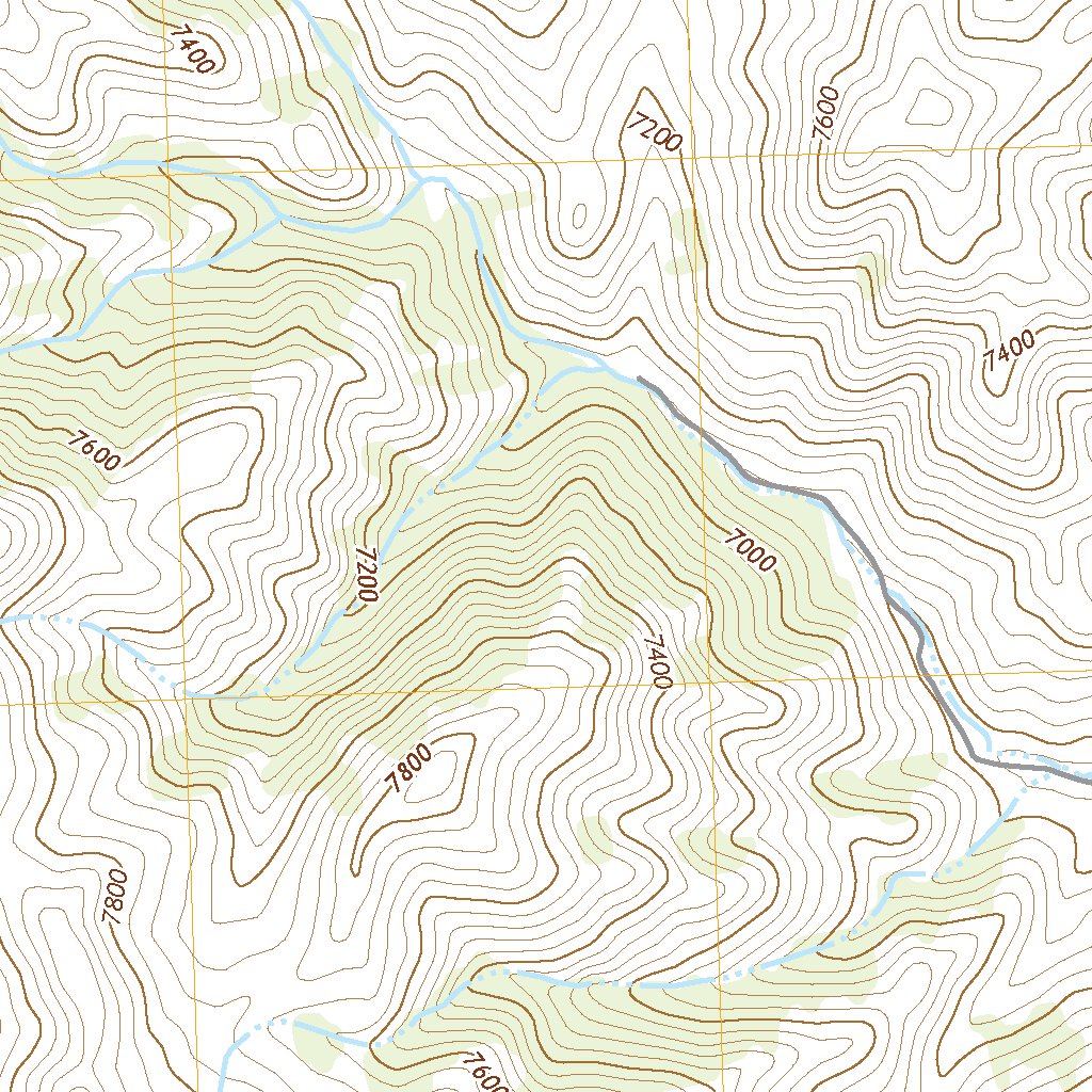 Miller Peak, ID (2020, 24000-Scale) Map by United States Geological ...