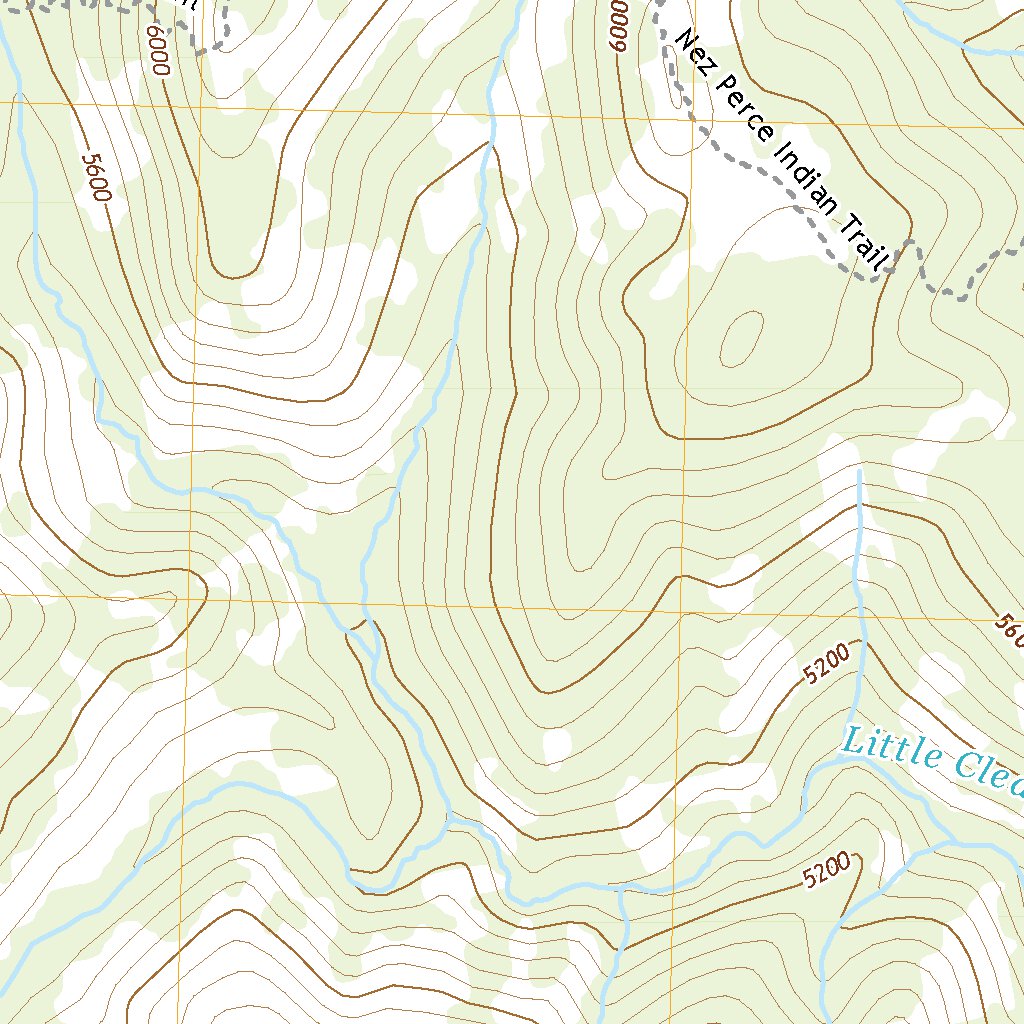 Sabe Mountain, ID (2020, 24000-Scale) Map by United States Geological ...
