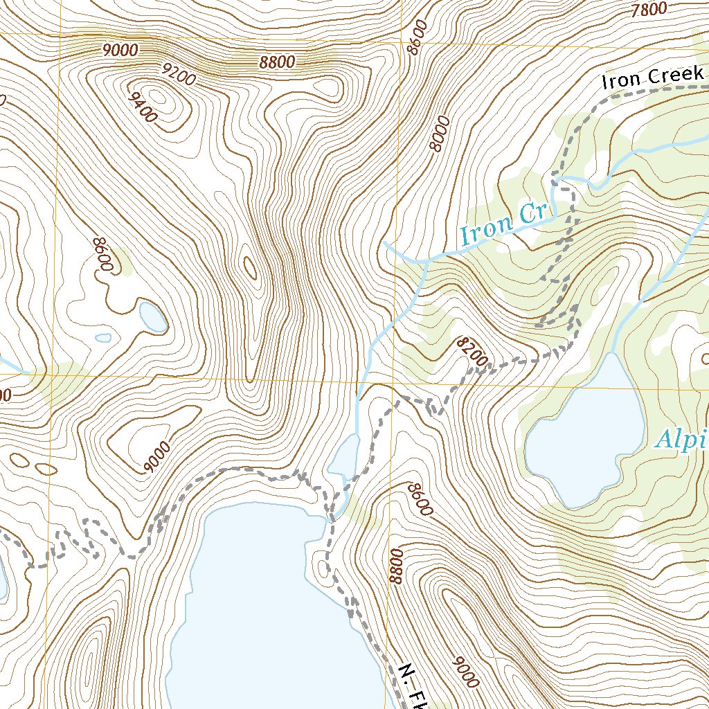 Stanley Lake, ID (2020, 24000-Scale) Map by United States Geological ...