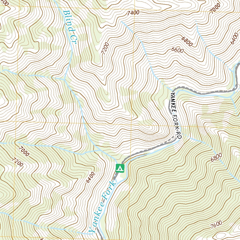 Sunbeam, ID (2020, 24000-Scale) Map by United States Geological Survey ...