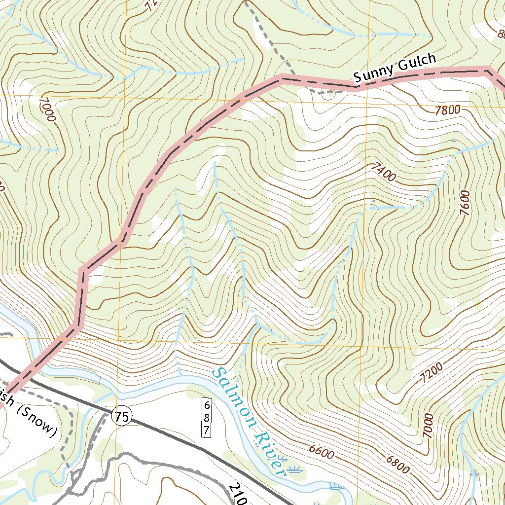 Stanley, ID (2020, 24000-Scale) Map by United States Geological Survey ...