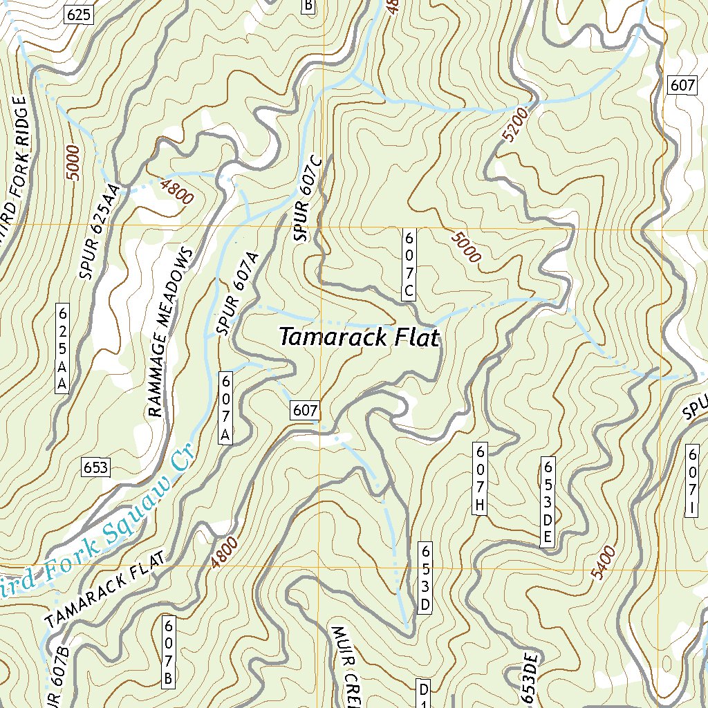 Tripod Peak, ID (2020, 24000-Scale) Map by United States Geological ...