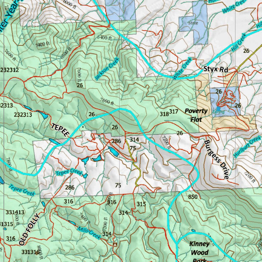 Wy Moose 1 Hybrid Hunting Map 2021 by Wyoming HuntData LLC | Avenza Maps